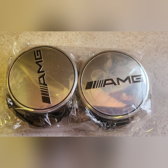 Other | 4 New Mercedes Benz Amg 75mm Rim Center Caps Many Other Logos ...